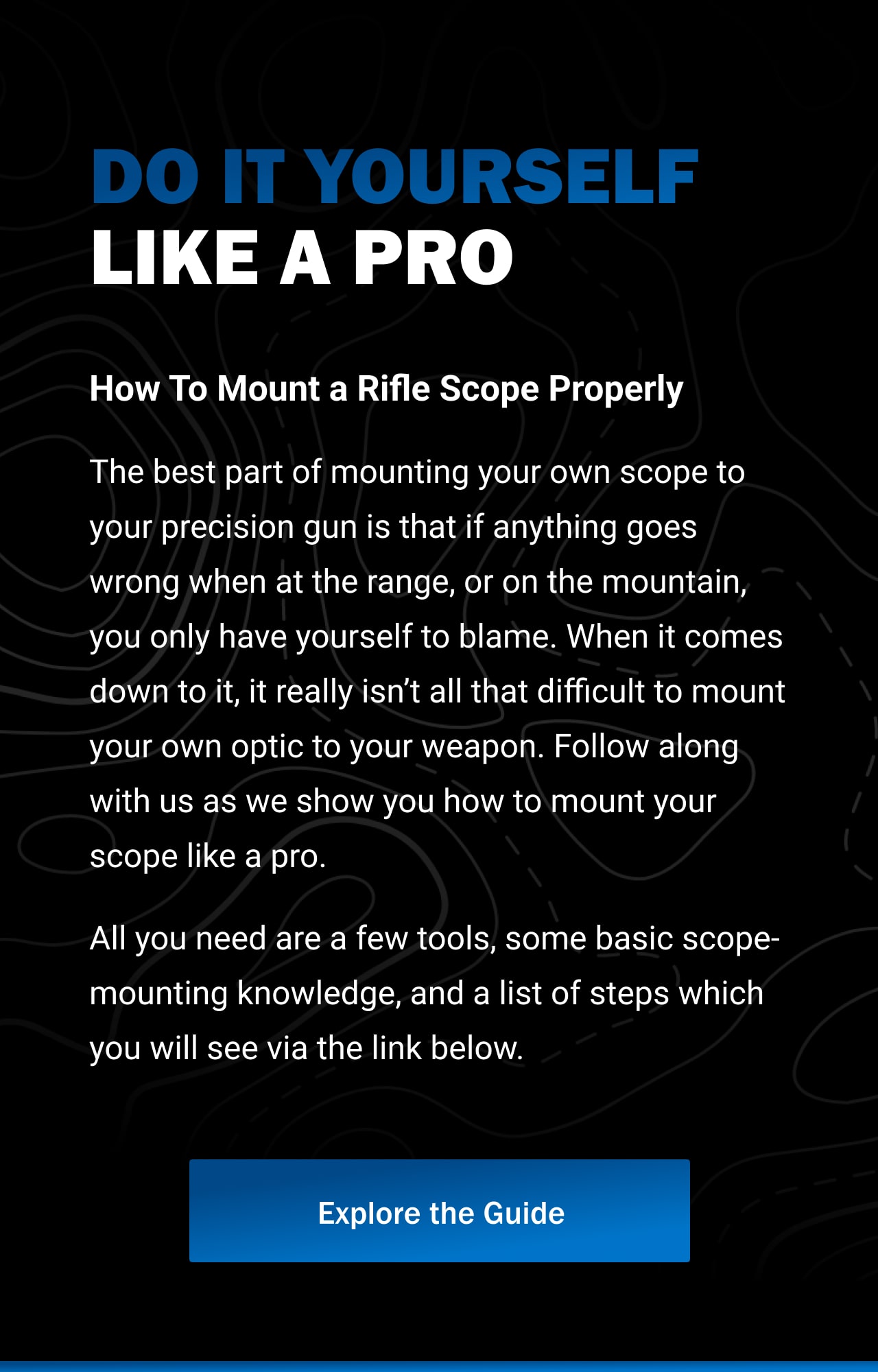 Muley Freak: How To Mount A Rifle Scope Like A Pro - A Step-By-Step ...