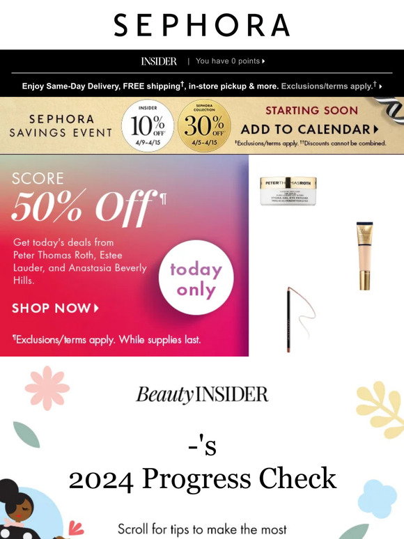 Sephora Email Newsletters: Shop Sales, Discounts, and Coupon Codes