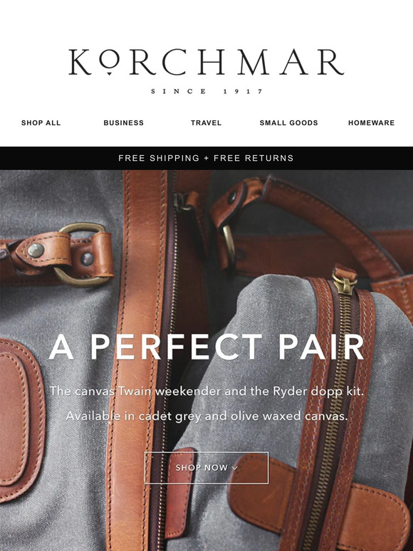 Korchmar: Meet The Perfect Pair: The Ryder and the Twain | Milled