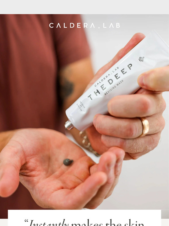 Caldera + Lab: "Instantly makes the skin feel smoother" | Milled