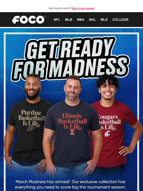 FOCO: Get ready for March Madness! 🏀 | Milled