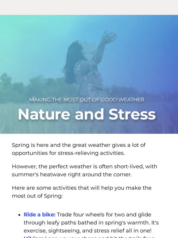 TouchPoint: How Nature Impacts Your Stress Levels | Milled