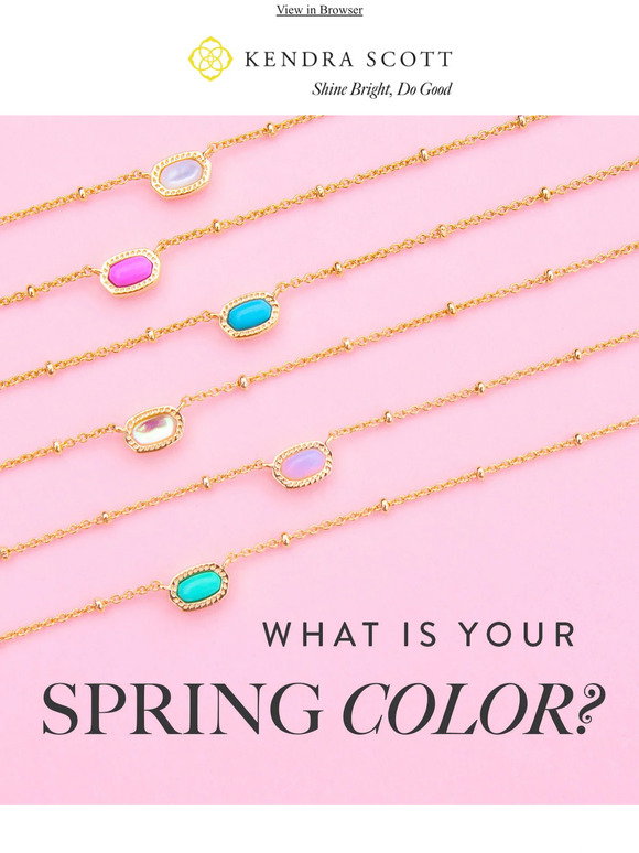 Kendra Scott: This is SO Your Color | Milled