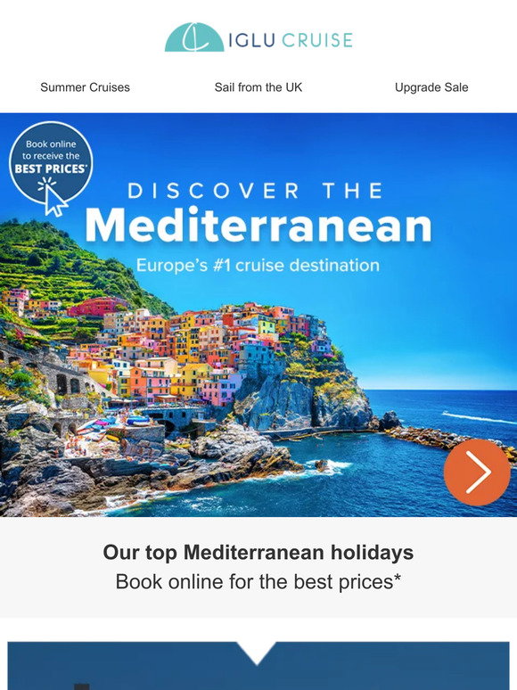 Iglu Cruise: Our top Mediterranean holidays for you | Milled