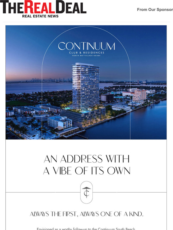 The Real Deal: Introducing Continuum Club & Residences: An Address With ...