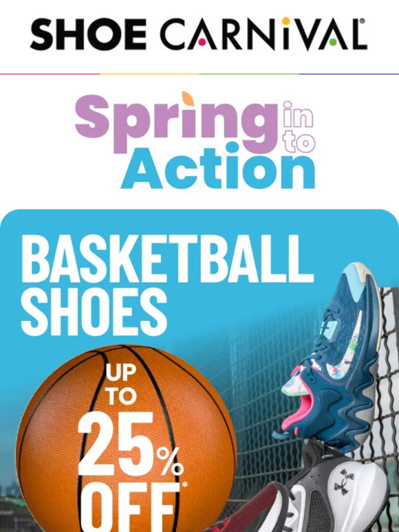 Shoe Carnival: Hit the court with up to 25% off! | Milled