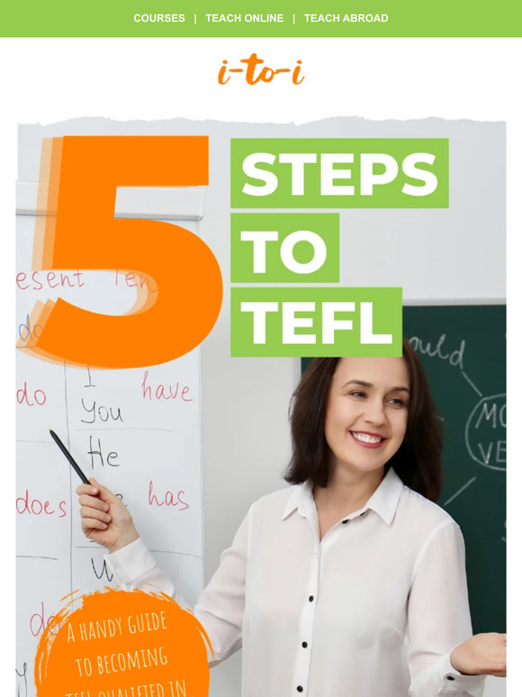 i-to-i TEFL: — —, here's 5 simple steps... | Milled
