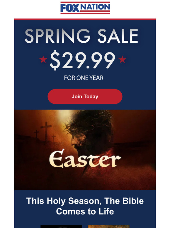 Fox News: Celebrate Faith on Fox Nation | Milled