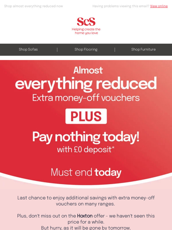 ScS: 3 seater favourites from as little as £359 🚨 Gone by tomorrow ...