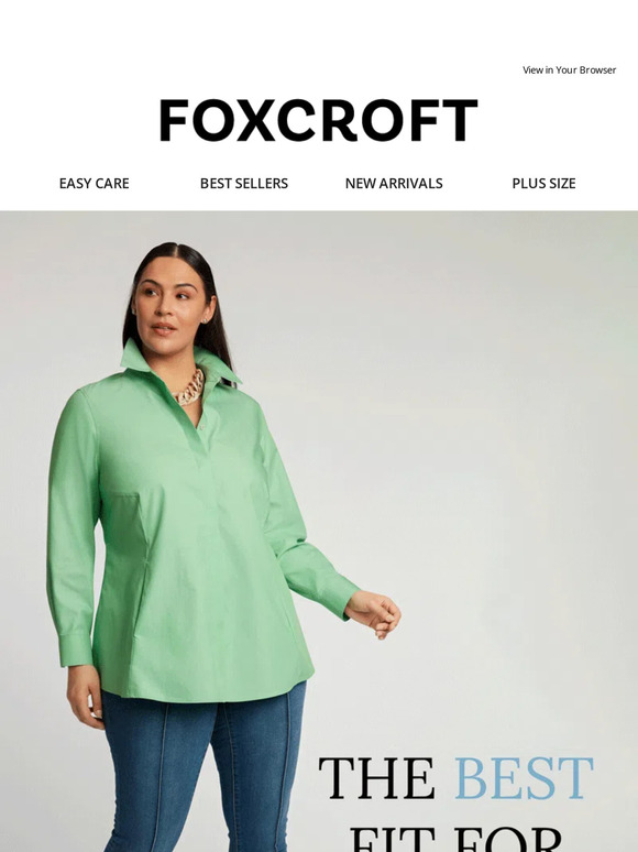 Foxcroft: The right fit and style for every body type and size ️ | Milled