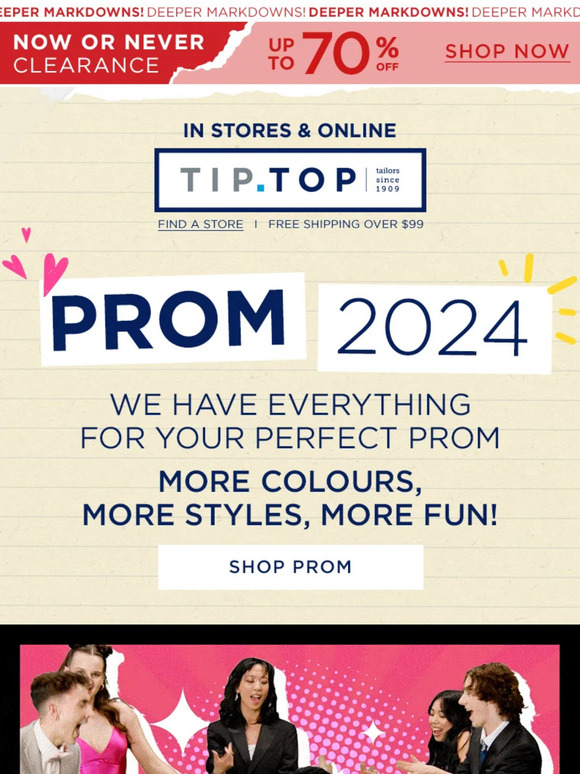 Tip Top Tailors: The Perfect Prom Fit Is Here | Milled