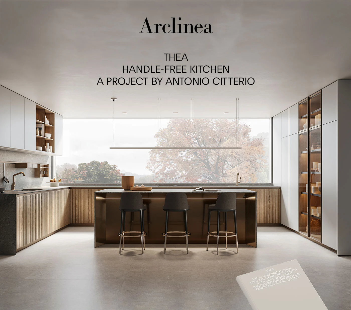 Archiproducts: Arclinea, Thea kitchen: naturalness, craftsmanship and ...