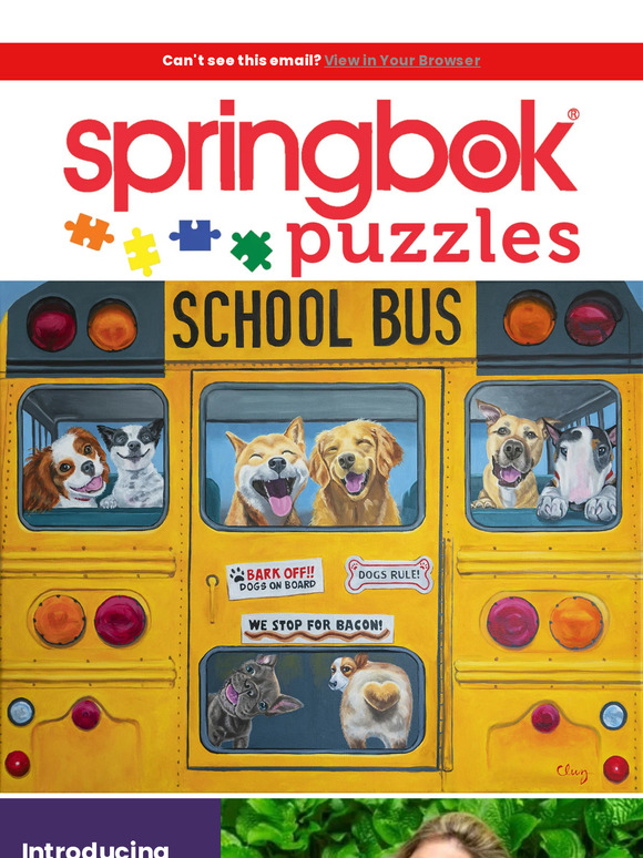 Springbok Puzzles: Introducing New Springbok Puzzles Artist Carol Luz ...