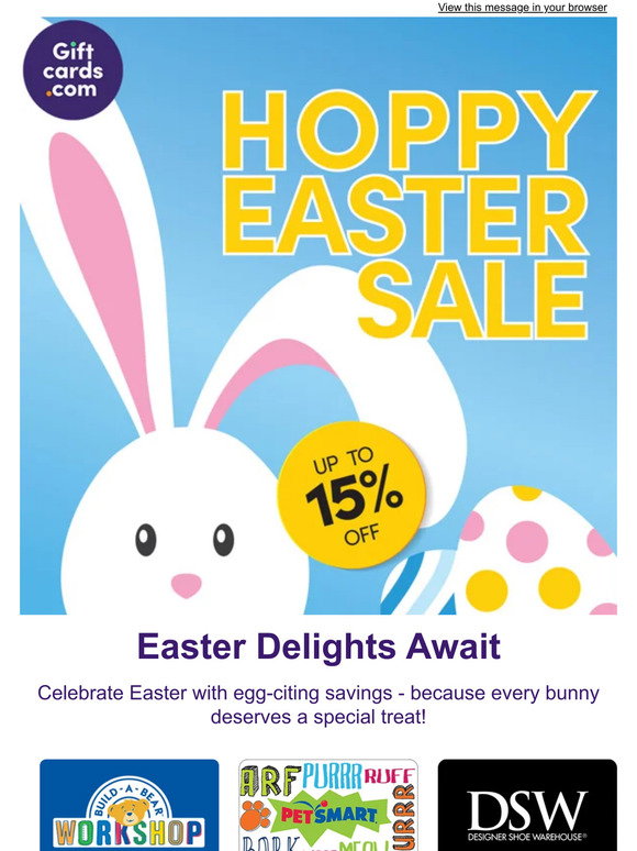 Giftcards: Hop into Easter Savings: Gift Cards Galore Await! 🐰🌷 | Milled