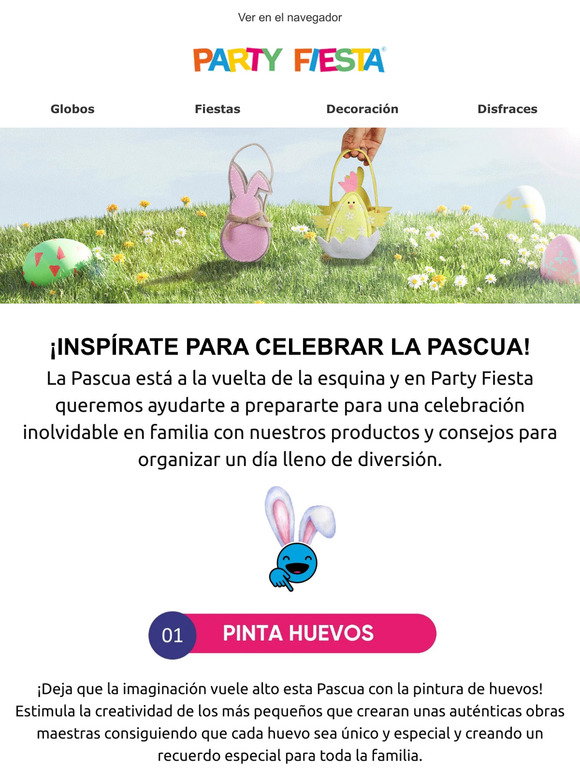 Party Fiesta: ¡Llega la Pascua! 🐰 | Milled