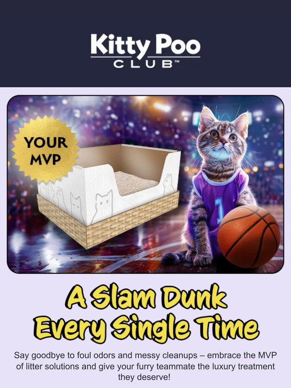 Kitty Poo Club: Meow Madness is here 🏀 | Milled