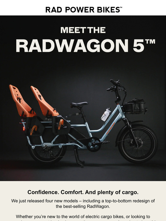 Rad Power Bikes: Meet the RadWagon 5 💪 | Milled