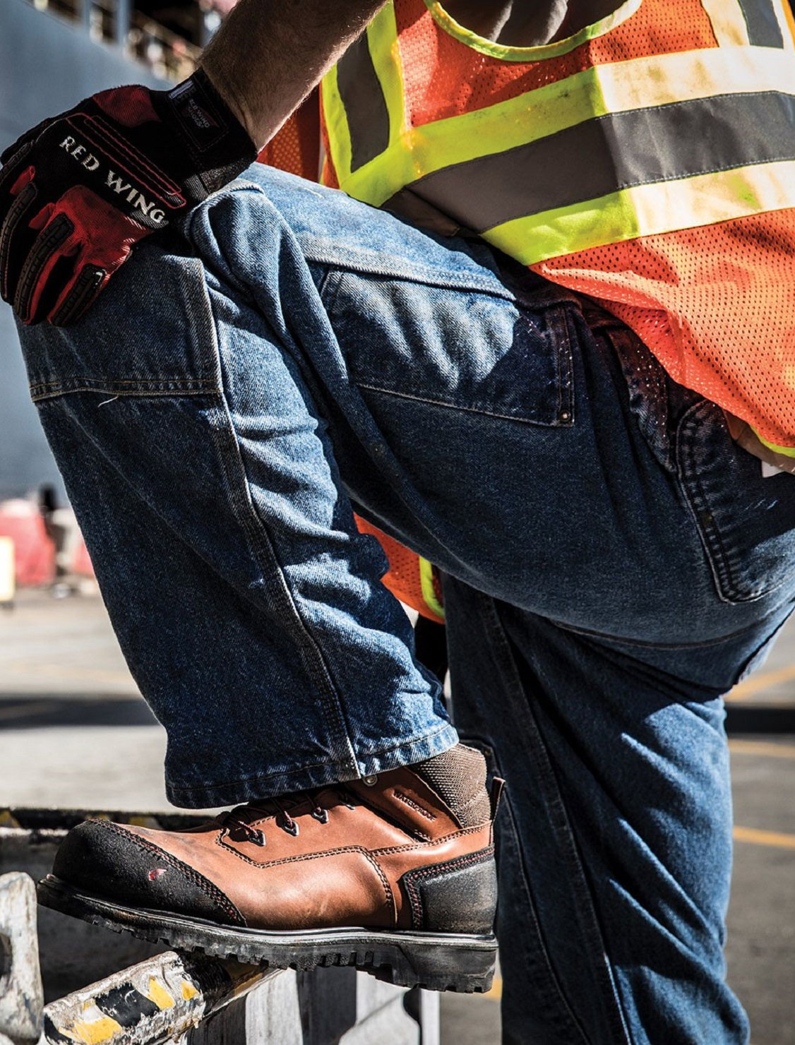 Red Wing Shoes: Unleash Rugged Reliability: BRNR XP Work Boots | Milled
