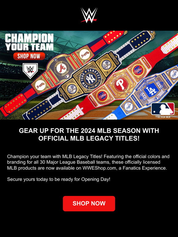 WWE Shop: Show your MLB Fandom with MLB Legacy Titles! | Milled
