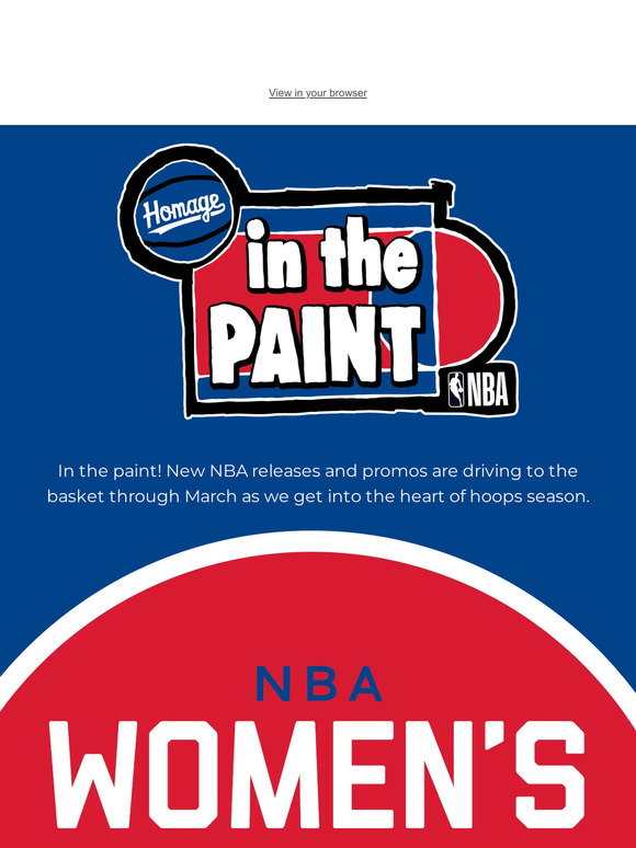 Homage: NBA looks 🏀 Now on our all-new women’s design! | Milled