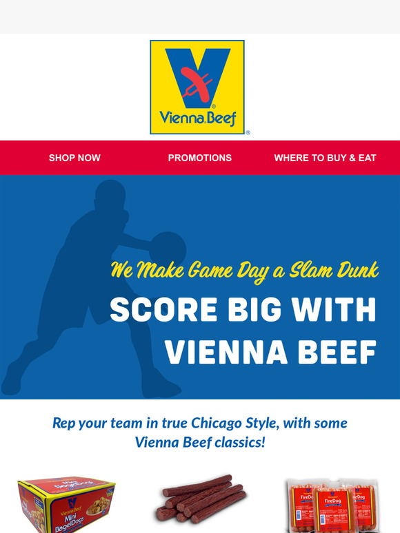 Vienna Beef: These Vienna Beef classics are a slam dunk 🏀 | Milled