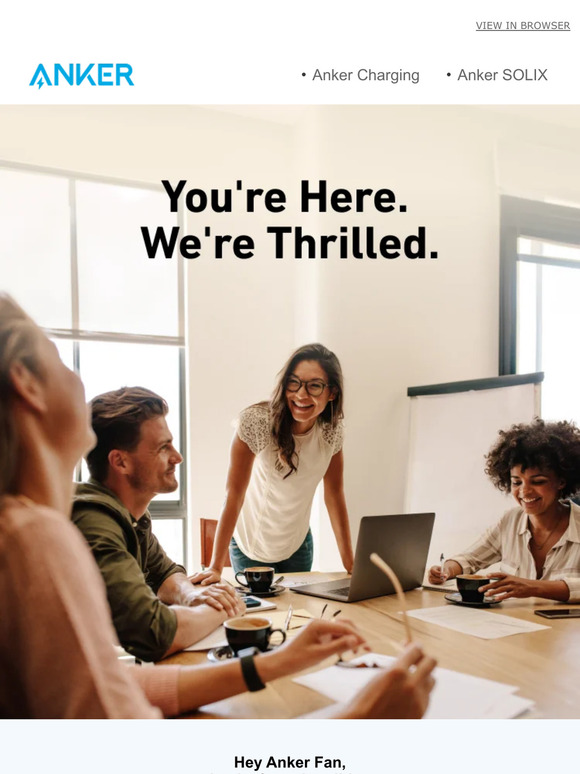 Anker Email Newsletters: Shop Sales, Discounts, and Coupon Codes