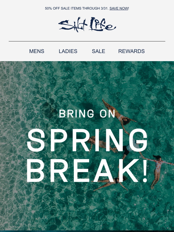 Salt Life: Surf & Score 50% Off Sale 🏄 | Milled