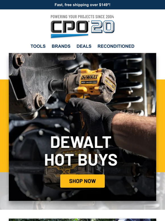 Tyler Tool: Score Big with DEWALTs Hottest Offers - Limited Time Only ...