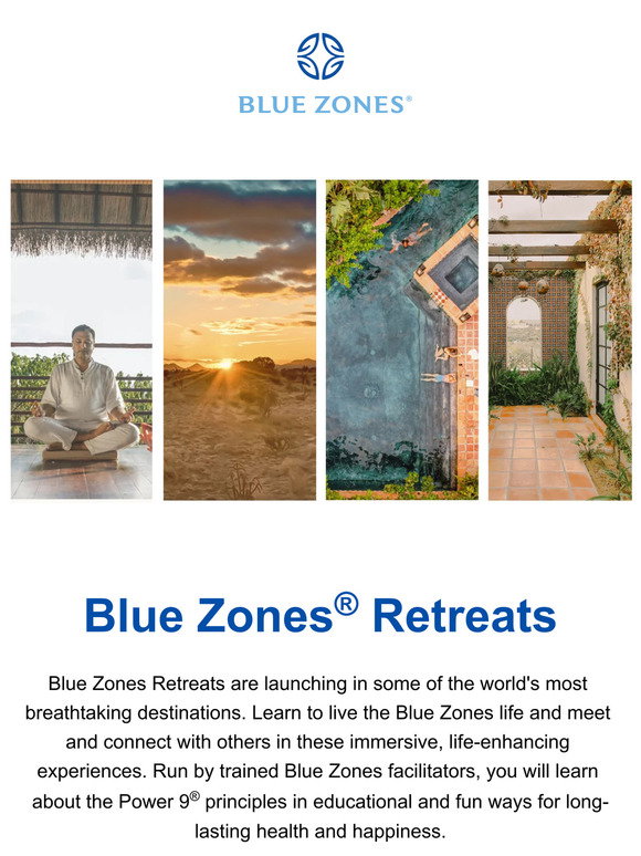 Blue Zones: Unlock longevity secrets through immersive, life-changing ...