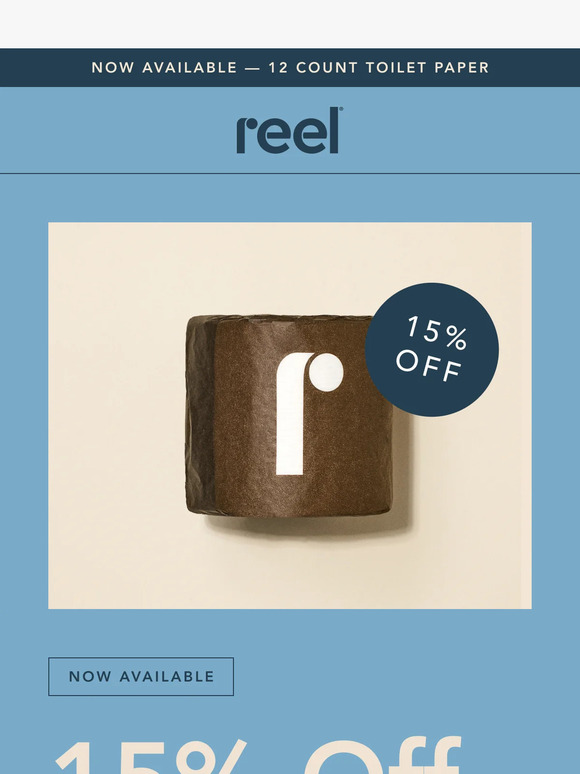 Reel Paper: 12 Count Toilet Paper Has Arrived! | Milled