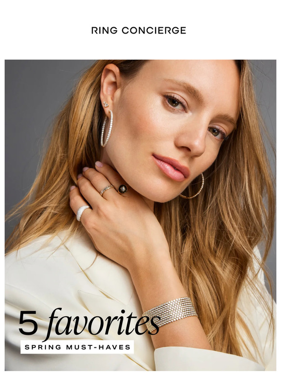 Ring Concierge: Our 5 spring favorites are here → | Milled