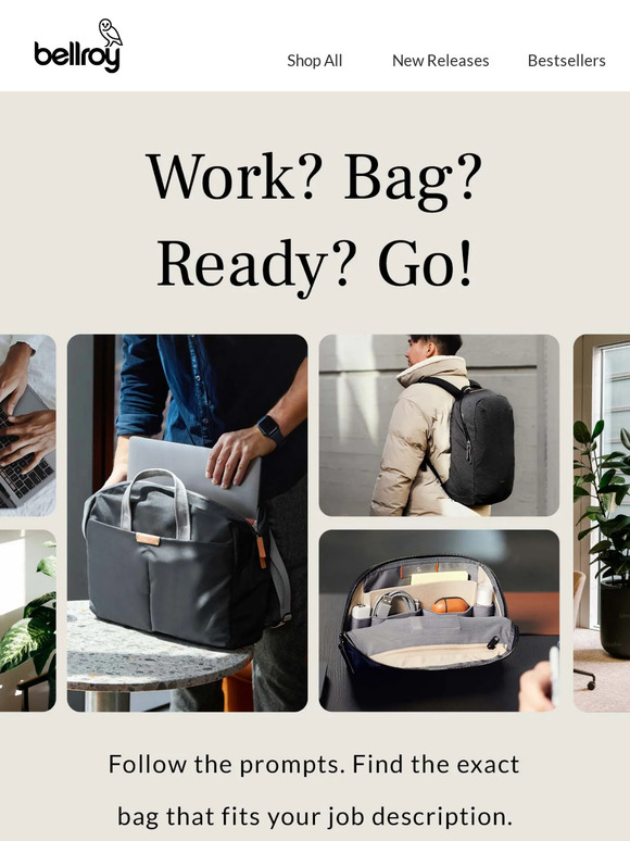 Bellroy: Workday Quiz Time | Milled