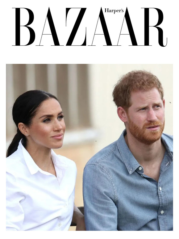 Harper's Bazaar: Prince Harry and Meghan's Individual Bios Removed from Royal Family Website ...