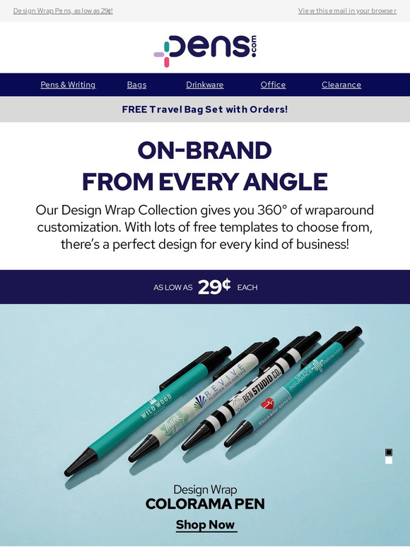 National Pen: The pen they'll use again and again. | Milled