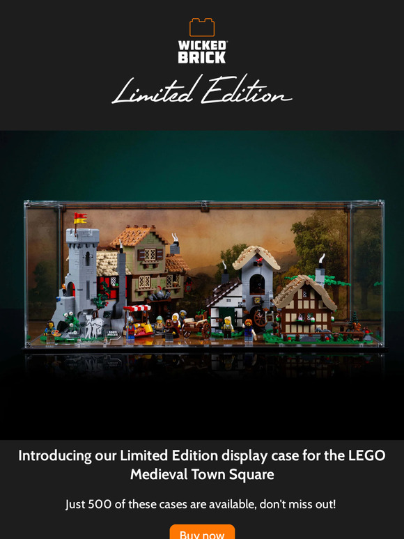 Wicked Brick: ⚔️ NOW LIVE 🐐🤴 Limited Edition Medieval Town Square ...