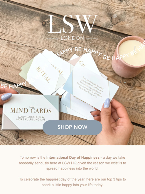 LSW Mind Cards: Don't open this email | Milled