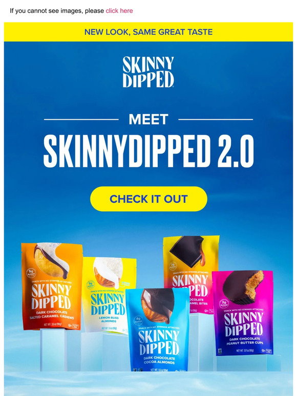 Skinny Dipped: First Look: Our Glow Up Reveal | Milled