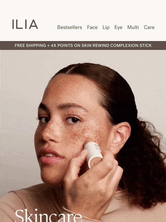 ILIA Beauty: Foundation + concealer + skincare | Milled