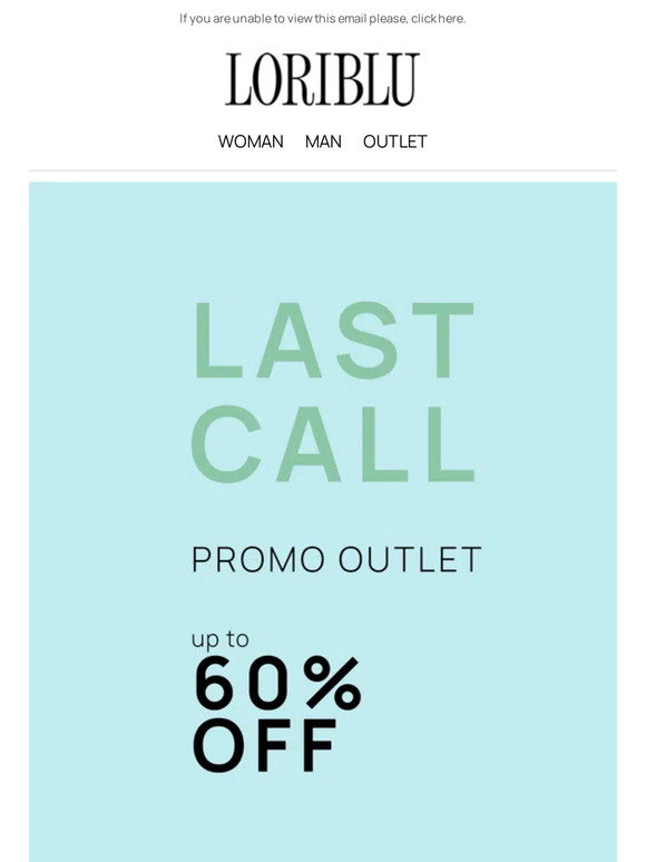 Loriblu: Last hours | OUTLET up to 60% off | Milled