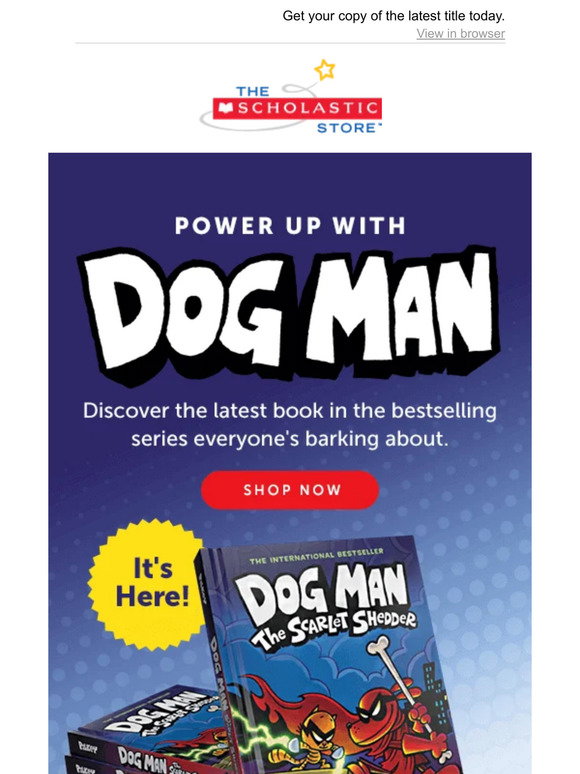 Scholastic: Dog Man is BACK With a New Adventure! | Milled