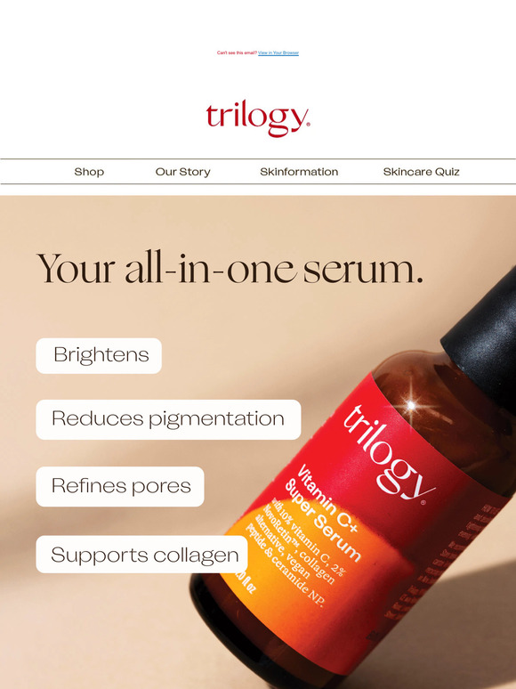 Trilogy: One serum, multiple benefits | Milled
