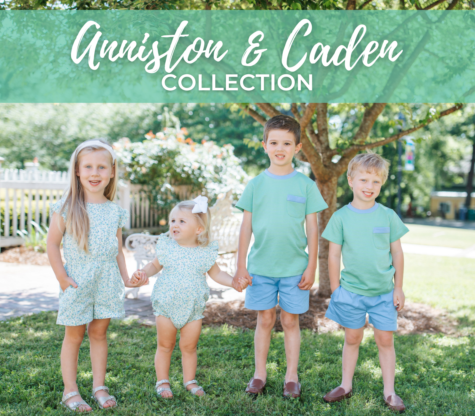 Grace and James Kids: Introducing our NEW Anniston & Caden Collection ...