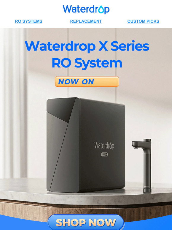 Waterdrop: Why X Series RO System Earns Rave Reviews? | Milled