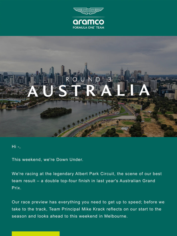 Aston Martin: Your essential Australian GP guide | Milled