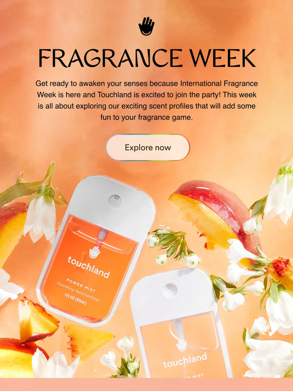 Touchland: Fragrance week is here! 💫 | Milled
