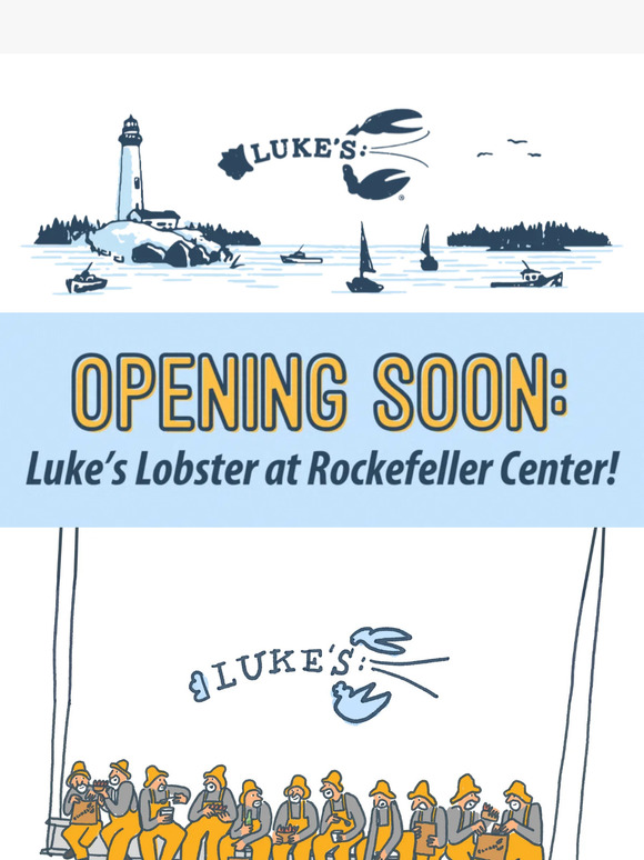 Luke's Lobster: COMING SOON Luke's Lobster at Rockefeller Center📍 | Milled