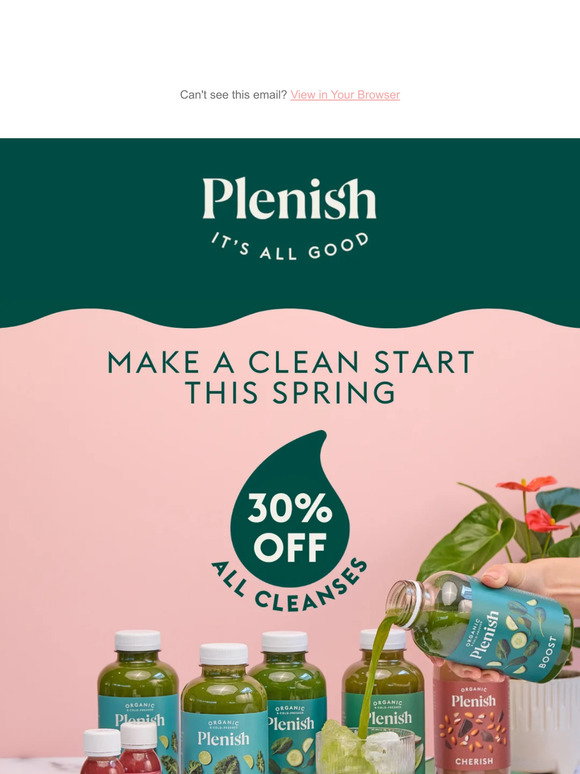 Plenish: 🌱 Make your clean start | Milled