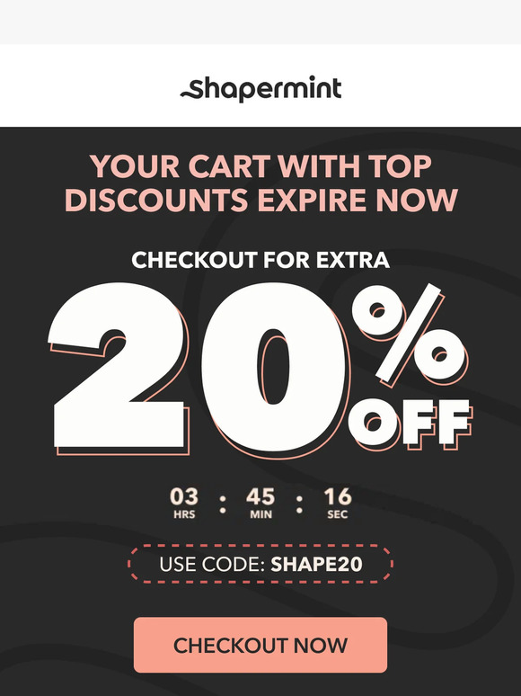 Shapermint: Did you forget about your 20% OFF? | Milled