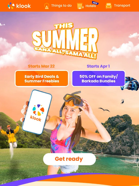 Klook Travel: Summer is HERE 🔥 Boracay, Palawan, Cebu, and more summer activities to try! | Milled