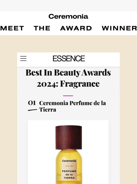 Ceremonia: Meet the Award Winner: Perfume de la Tierra | Milled
